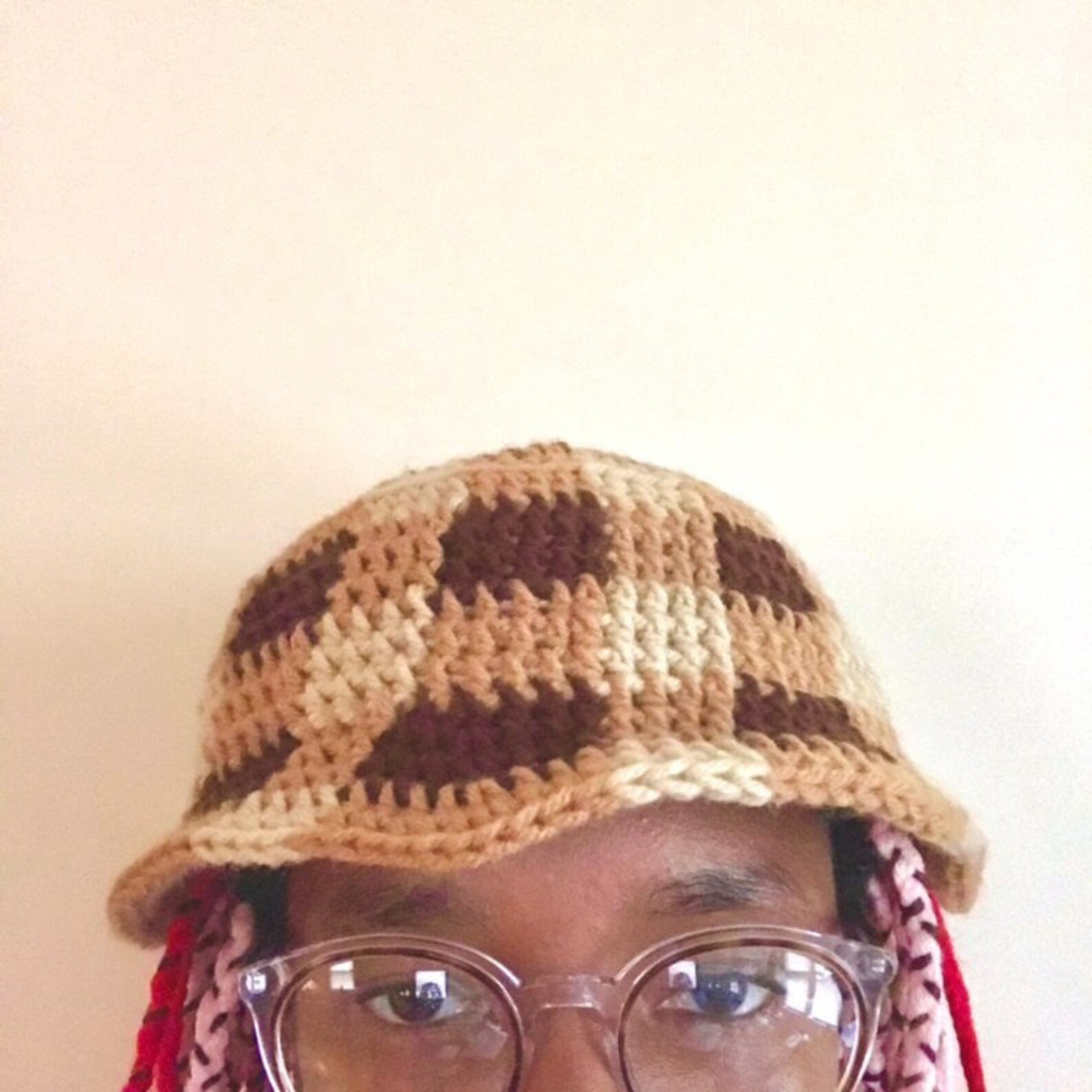 Plaid Bucket Hat Crochet Pattern - Etsy