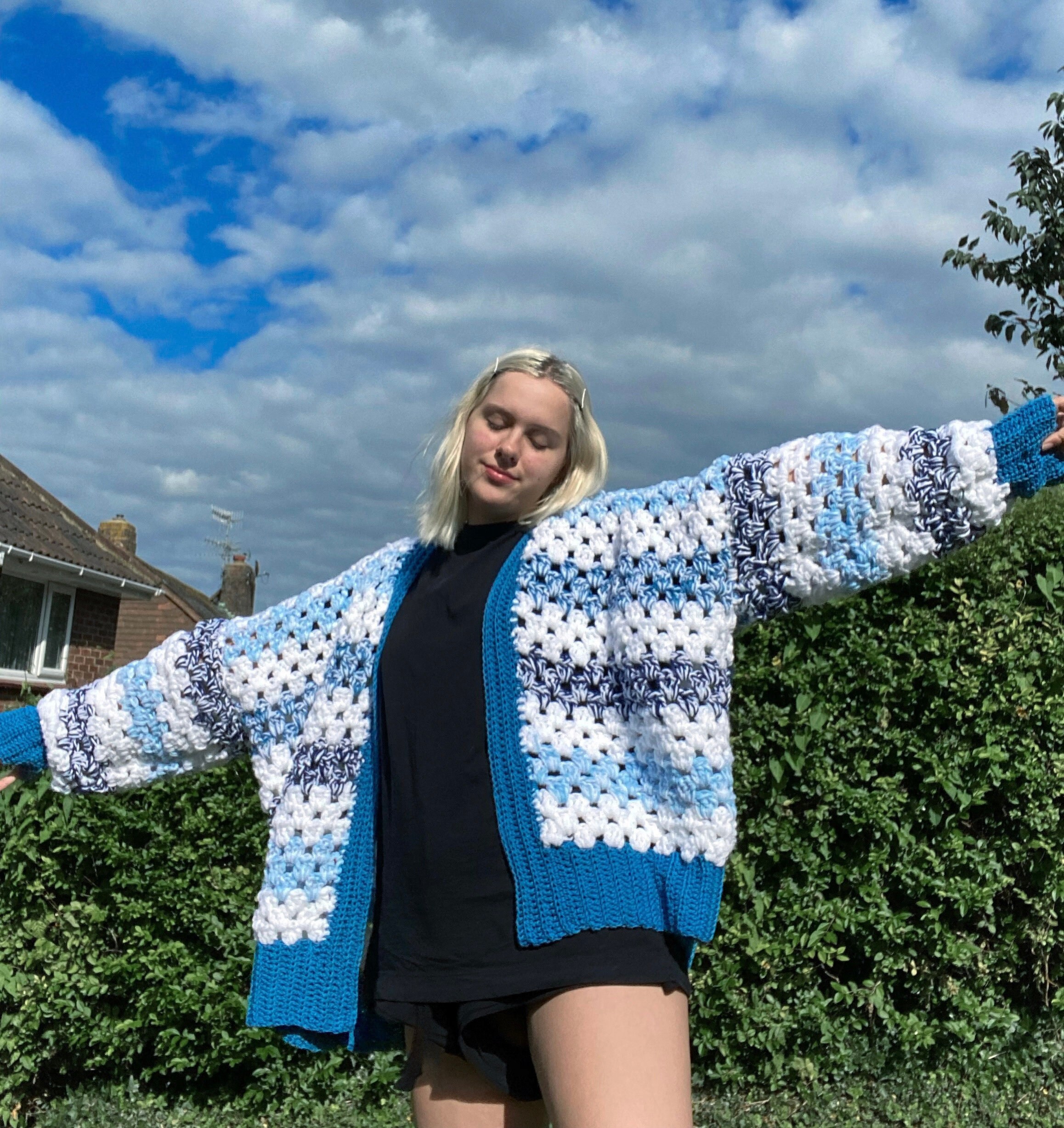 Dream Cloud Cardigan Crochet Pattern - Etsy