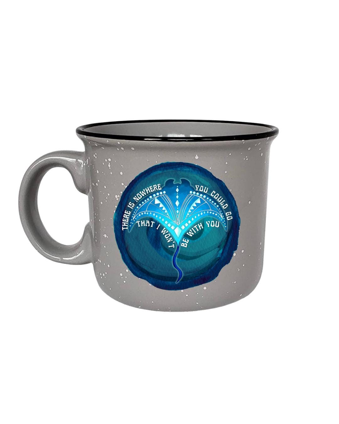 Grandma Tala Manta Ray Ceramic Mug, Coffee Cup, 14 Oz Mug, Ceramic ...
