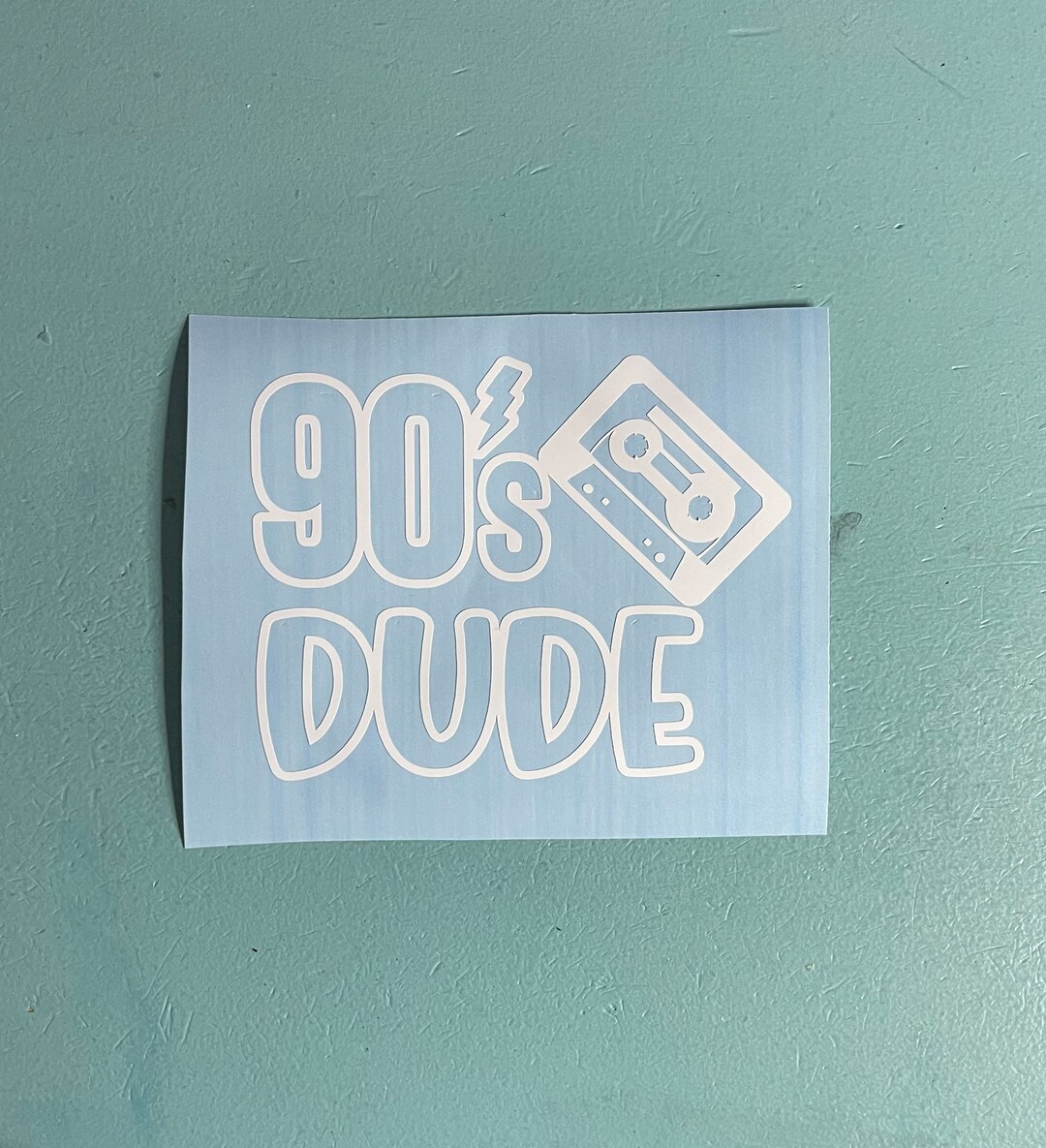 90s Dude Decal 90s Decal 90s Car Decal Car Decal Laptop - Etsy