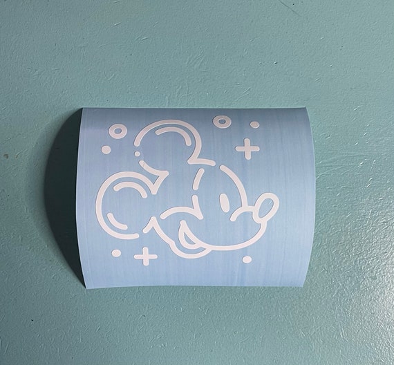 Disney Mickey Head Decal Mickey Decal Disney Decal Car - Etsy
