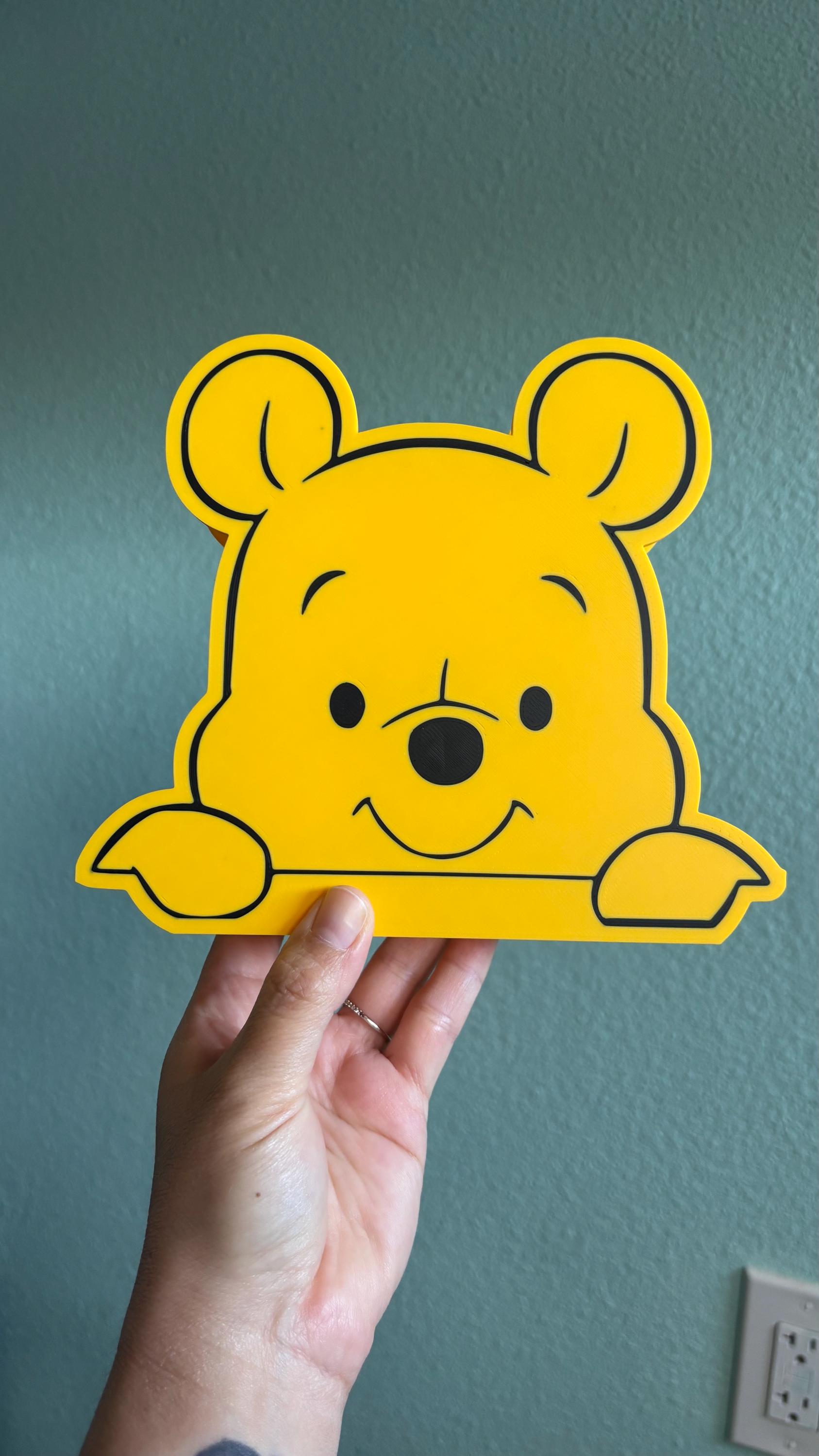 Pooh Pencil Holder, Pooh Bear, Pen Holder, Office Accessory, Desk ...