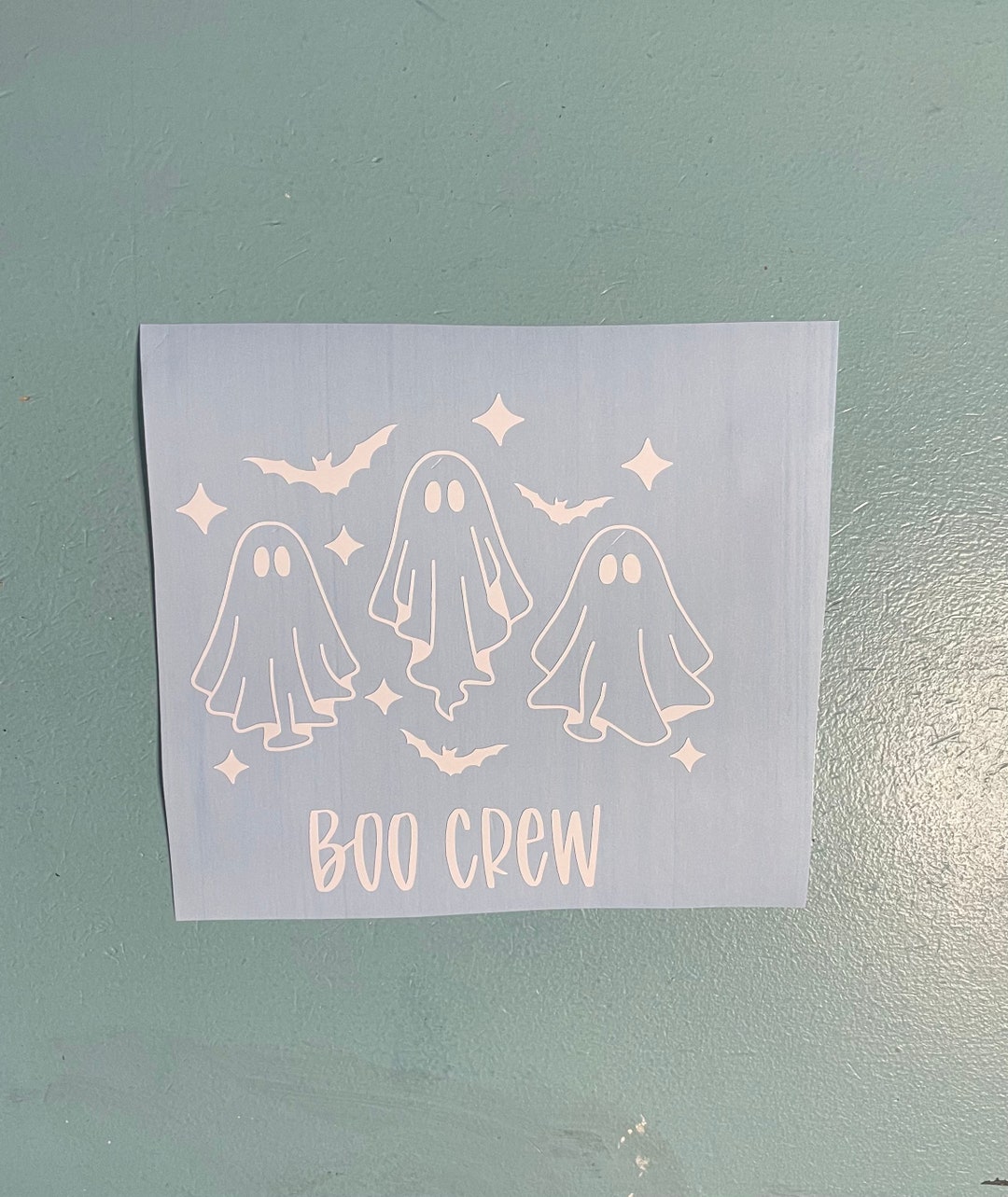 Boo Crew Decal, Boo Crew, Halloween Decal, Car Decal, Spooky Decal ...