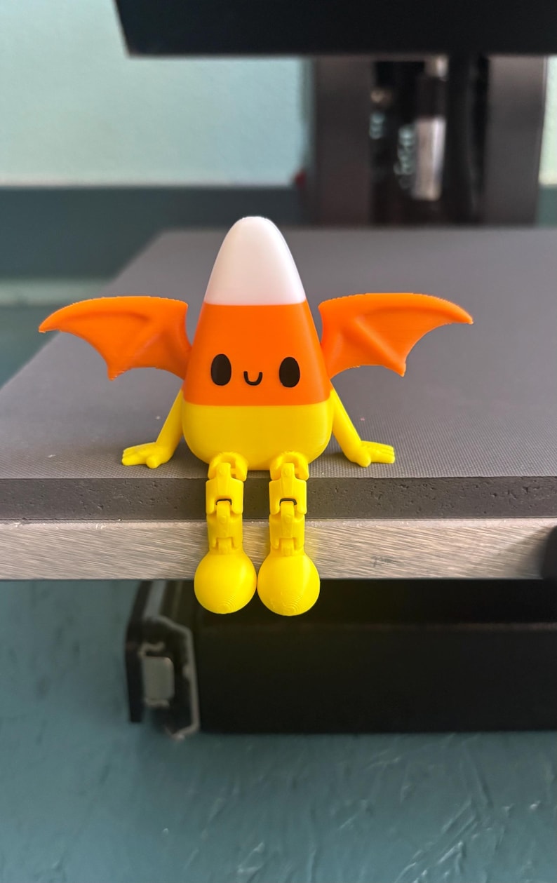 Bat Candy Corn Shelf Buddy, Bat, Halloween, Fall Decor, Shelf Decor ...