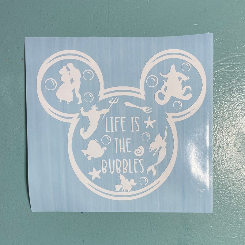 Little Mermaid Decal - Etsy