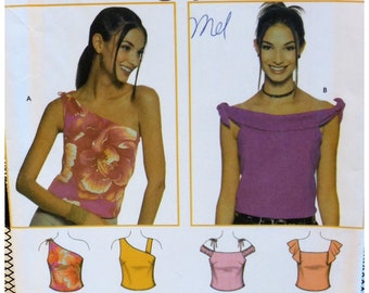 One Shoulder Top - Etsy