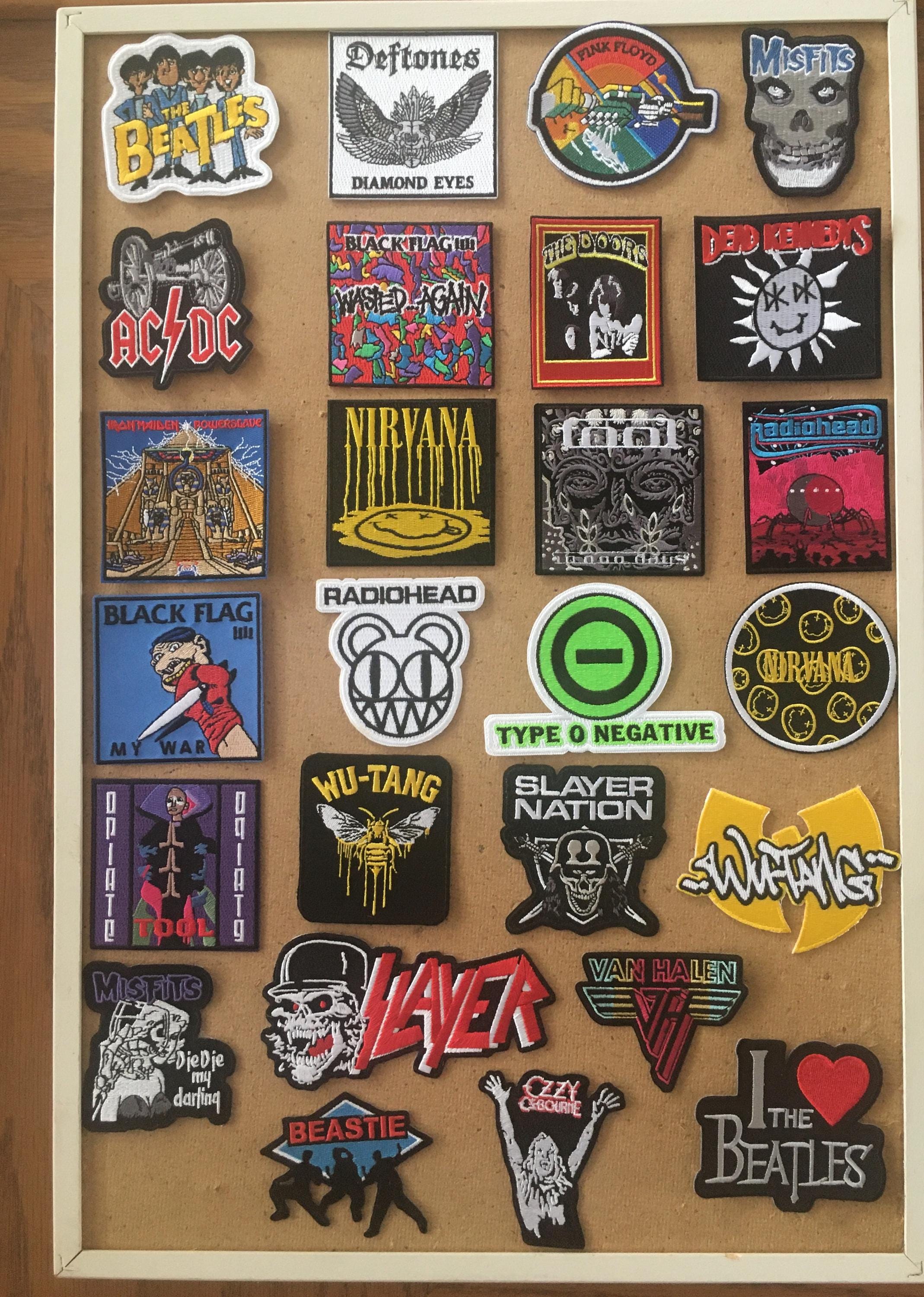 PATCHES. Music Patches. Rock and Roll Patches. Band Patches. Vintage ...