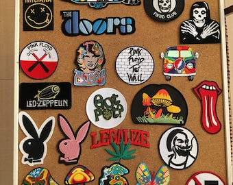 PATCHES. Band Patches. Rock and Roll Patches. Novelty. Vintage Patches ...
