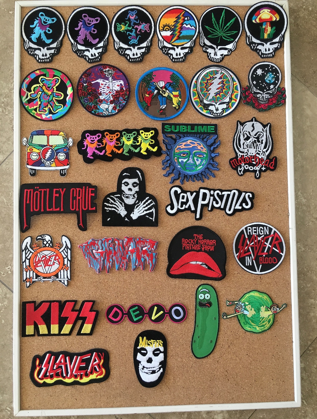 PATCHES. Band Patches. Rock & Roll Patches. Music Patches ...