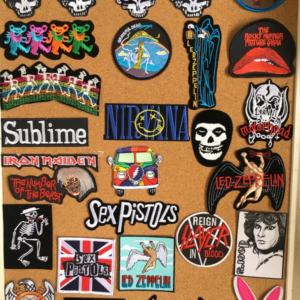 Rock Band Patches - Etsy