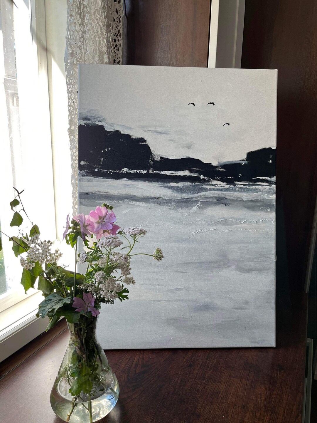 Original Acrylic Landscape Painting, Acrylic Painting, Landscape ...
