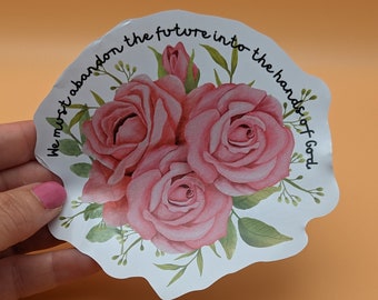 Our Lady of Lourdes, Catholic Sticker, Catholic Water Bottle Stickers ...