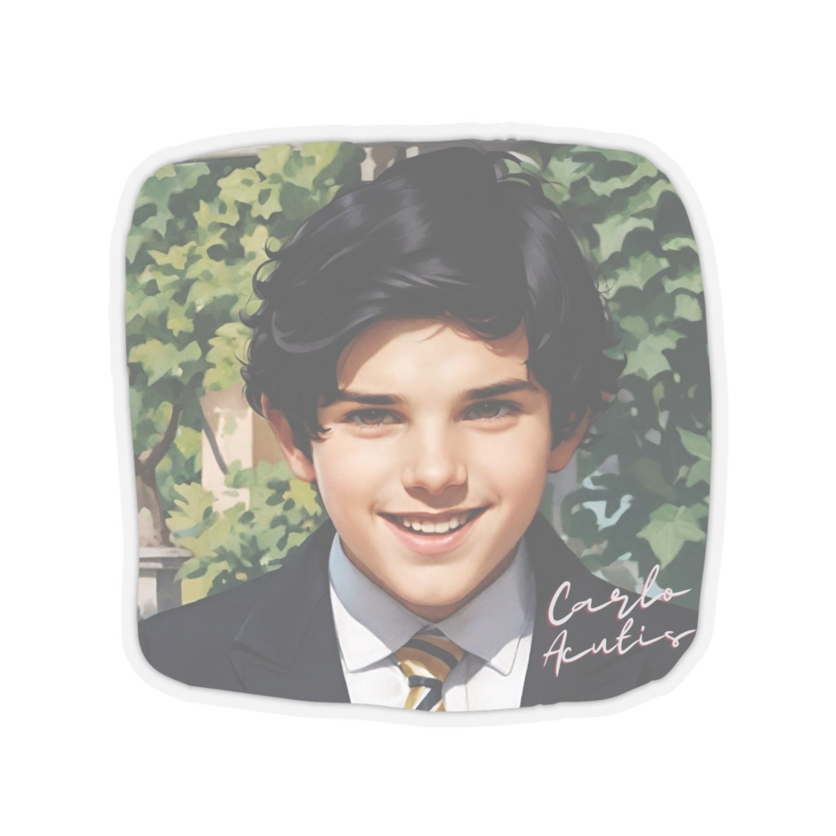 Blessed Carlo Acutis Kiss-cut Stickers, Catholic Saint Vinyl Decal - Etsy