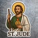 St. Jude Kiss-cut Stickers, Catholic Saint Vinyl Decal - Etsy