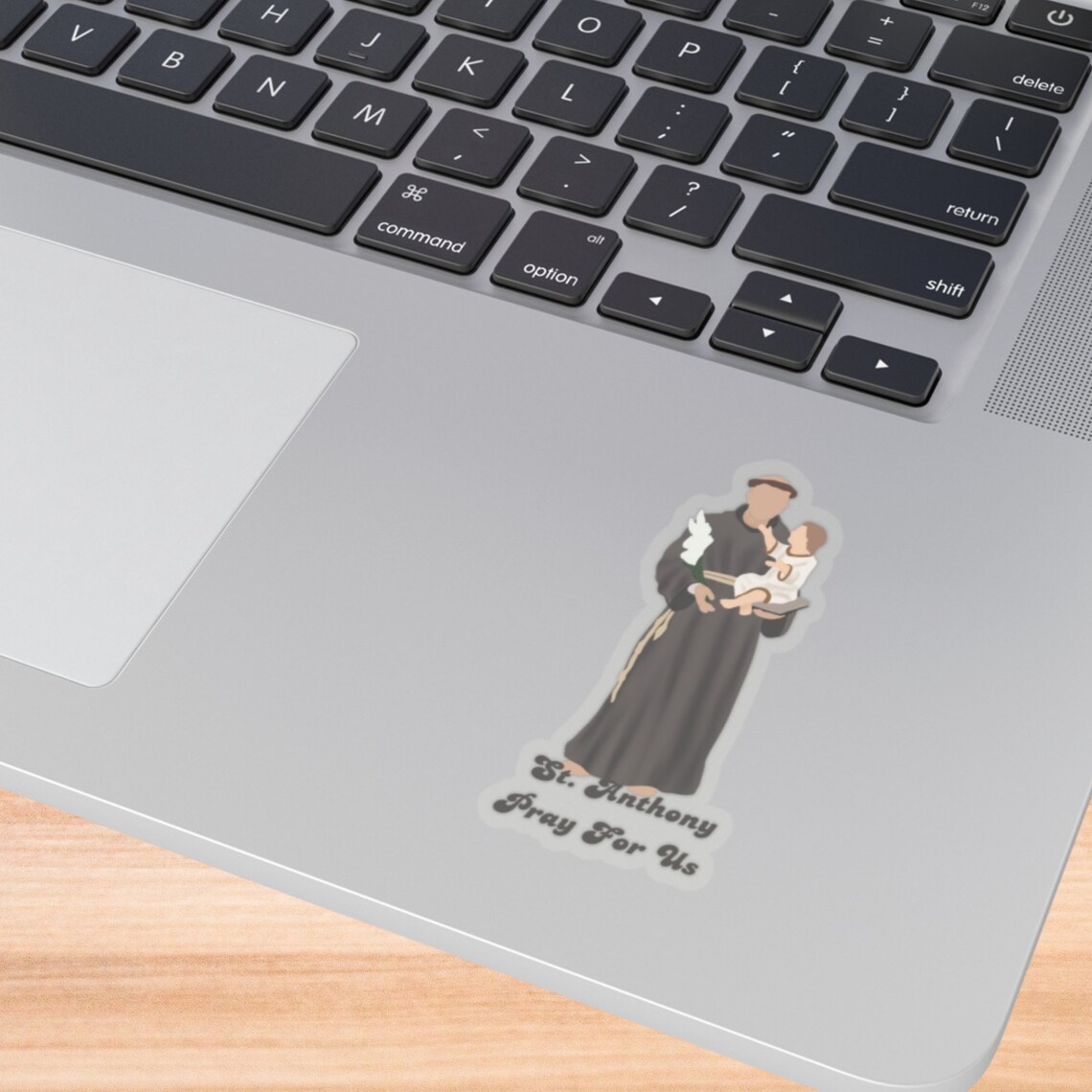 St. Anthony Kiss-cut Stickers, Catholic Saint Vinyl Decal - Etsy