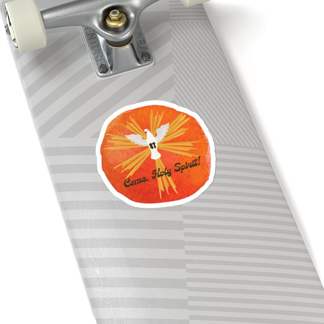 Come Holy Spirit Kiss-cut Stickers, Vinyl Catholic Christian Decal - Etsy