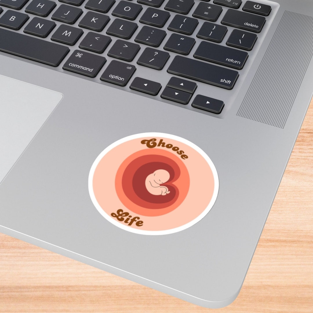 Choose Life Kiss-cut Stickers, Prolife Vinyl Decal - Etsy