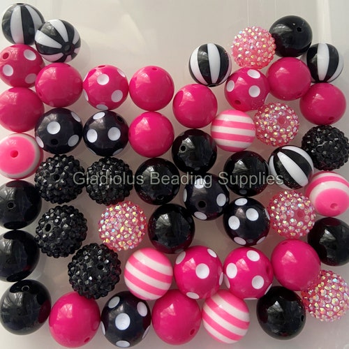 20mm Beads Fall Theme Set Beads Craft Mixed Acrylic Beads - Etsy