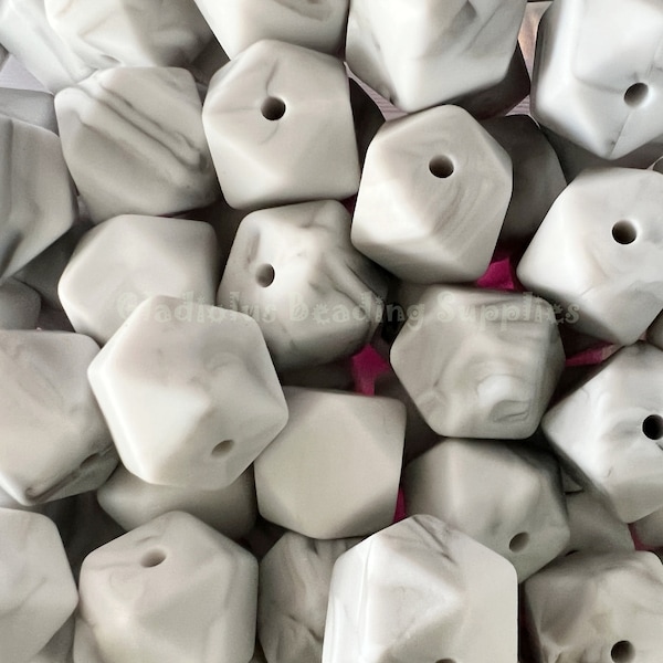 Marble Silicone Bead - Etsy
