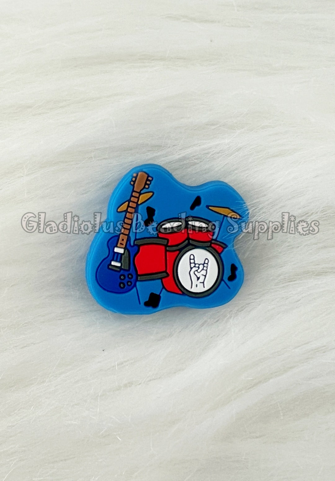 32mm*30mm, Music Beads, Focal Beads, Silicone Beads, Focal Silicone ...