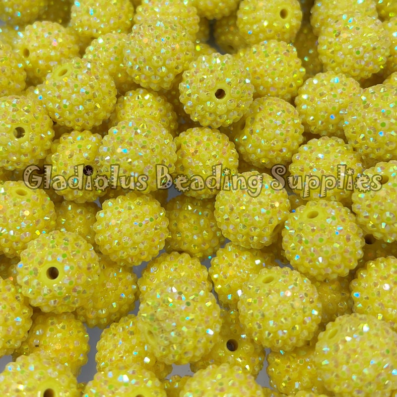 Yellow Rhinestones - Etsy
