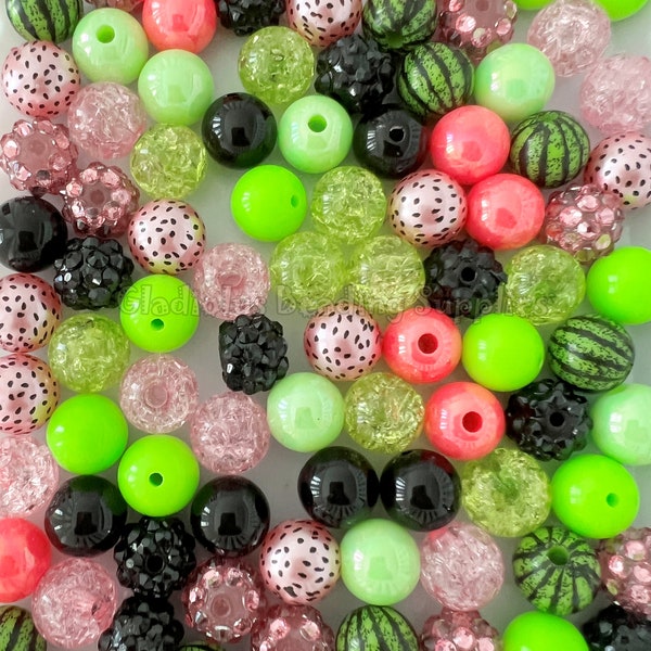 Watermelon Beads - Etsy