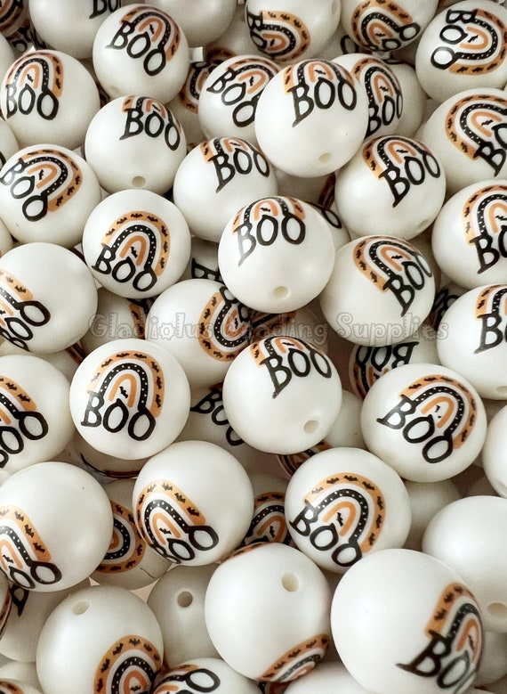 20mm BOO Halloween Bead Chucky Bubblegum Beads Gumball - Etsy