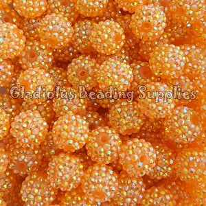 Orange Rhinestone - Etsy