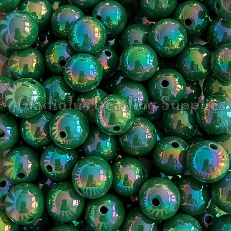 Green Beads Reflective - Etsy
