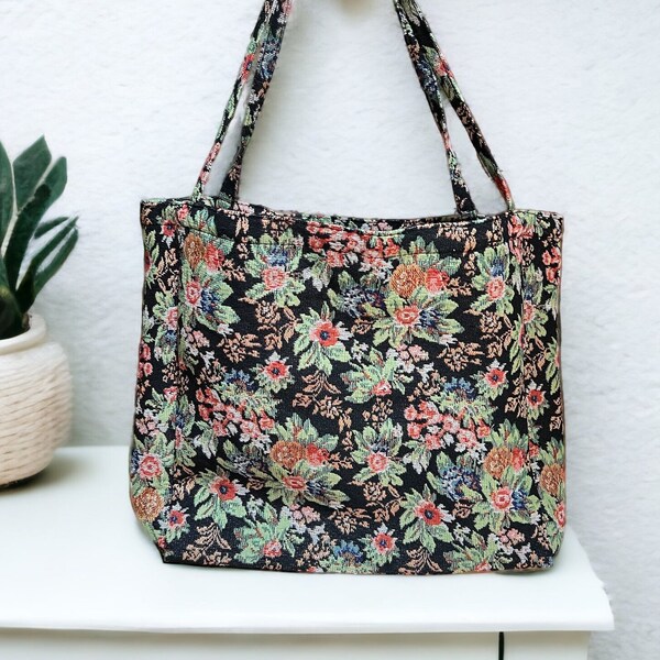 Tapestry Tote Bag - Etsy