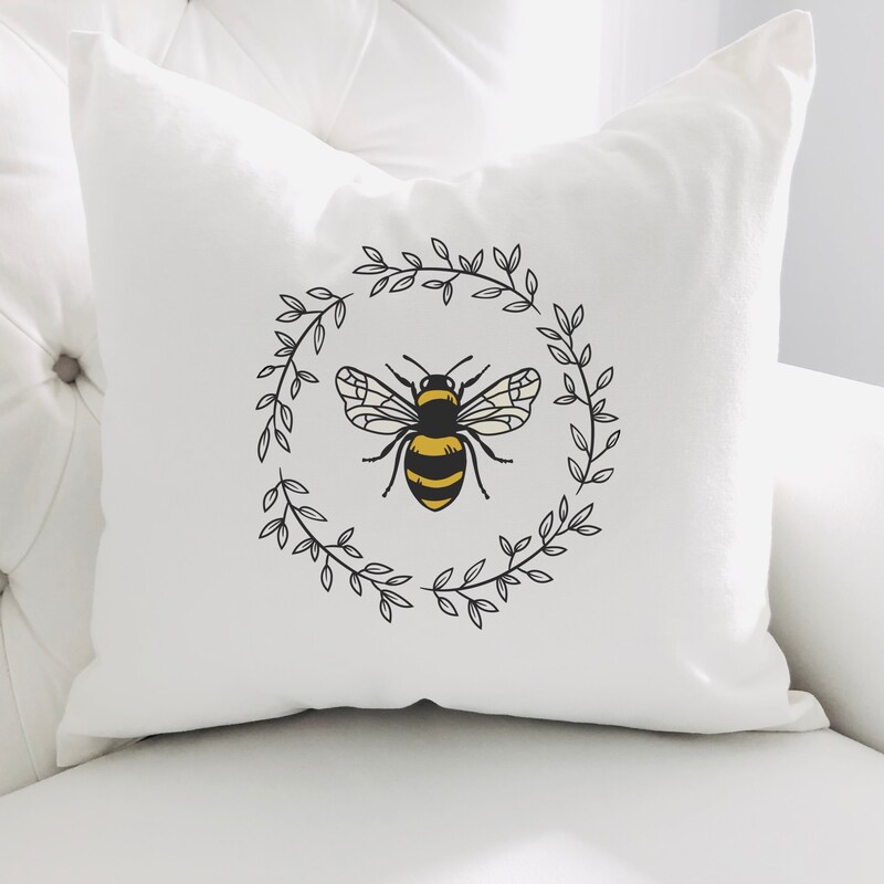 Bee Pillow - Etsy