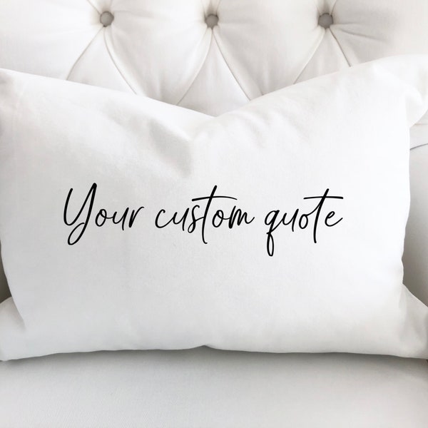 Pillow Quote - Etsy