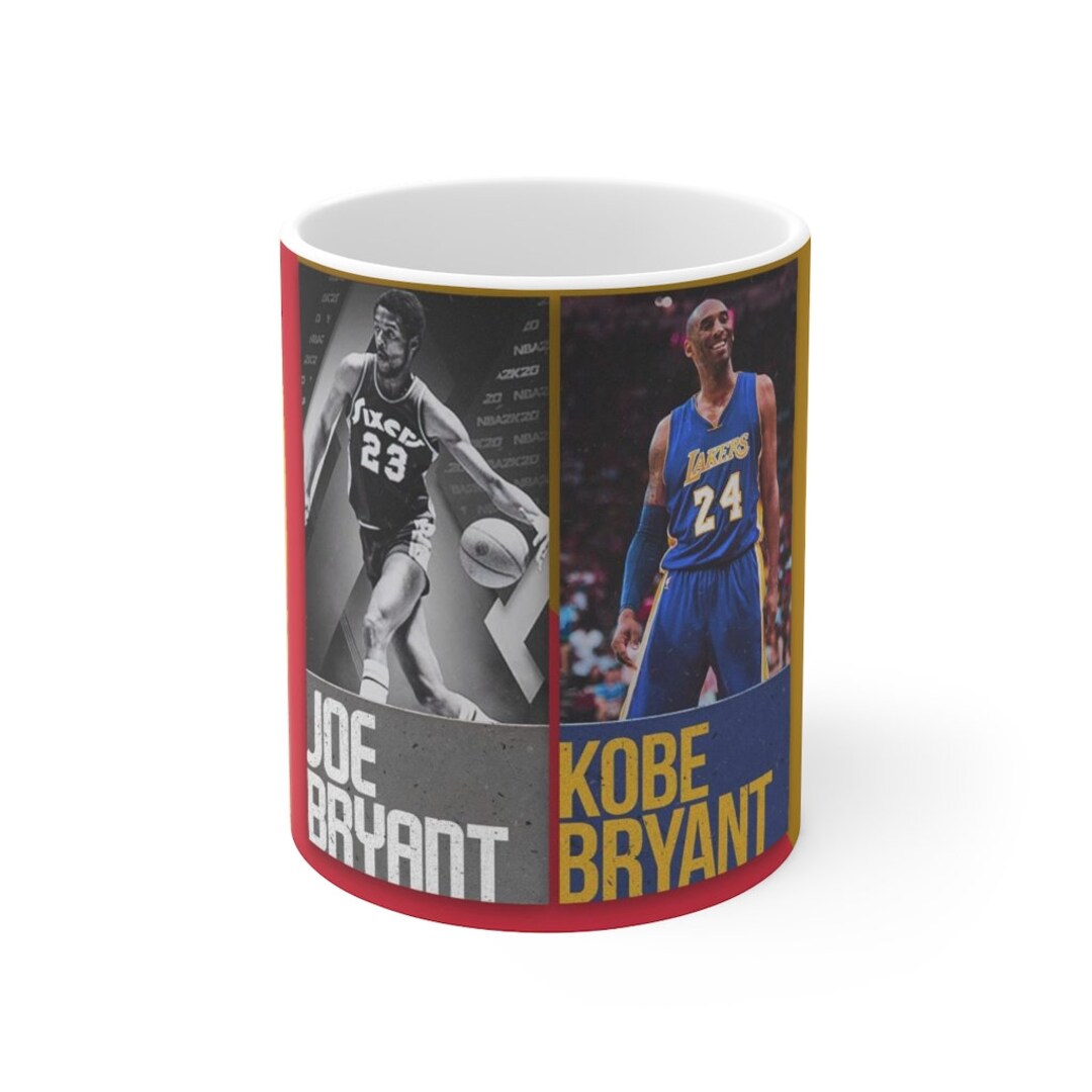 Joe & Kobe Bryant Ceramic Mug 11oz - Etsy