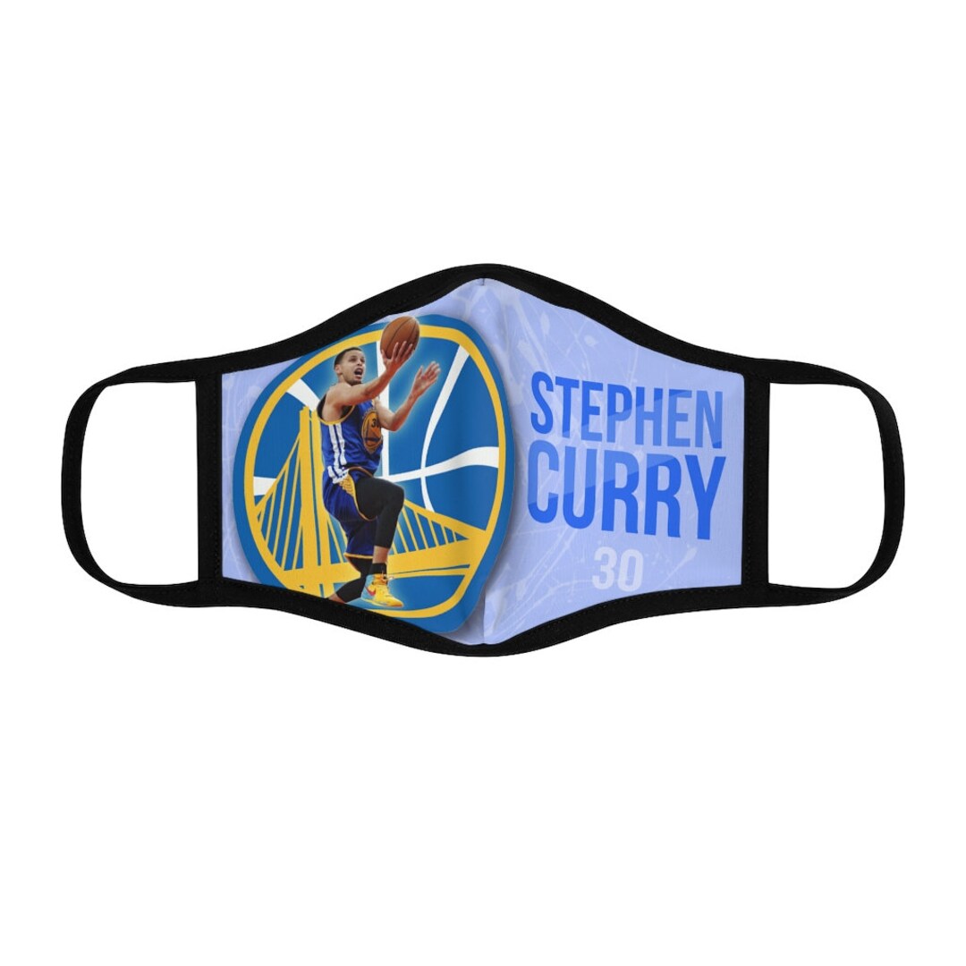 Steph Curry Fitted Face Mask - Etsy