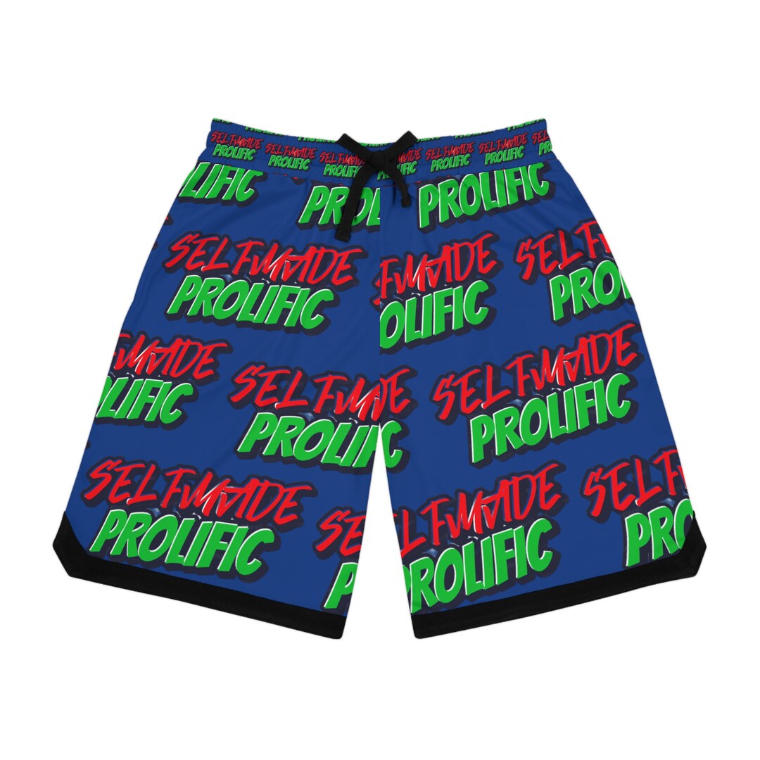 Selfmade Prolific ,pocket Shorts , Sports Athletic Wear, Basketball Rib ...