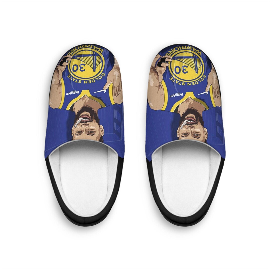 Golden State Warriors Steph Curry Men's Indoor Slippers - Etsy