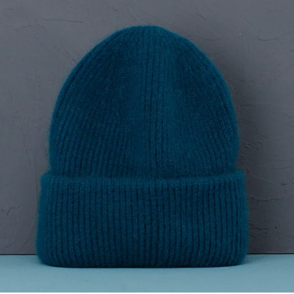 Teal Knit Beanie - Etsy