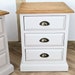 Pair Vintage Solid Pine Bedside Tables / Rustic Cabinets/taupe Neutral ...