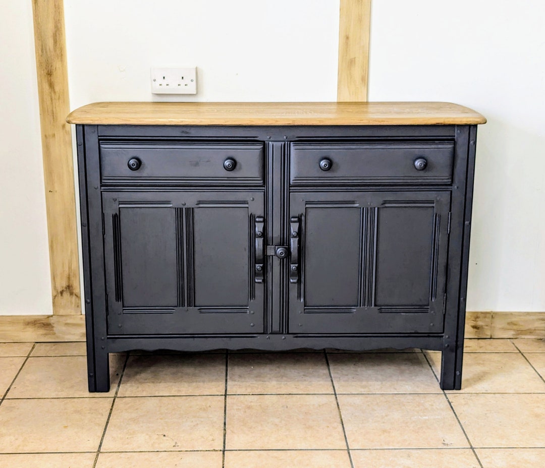 Ercol Sideboard, Mid Century Cupboard, Vintage Cabinet - Etsy UK