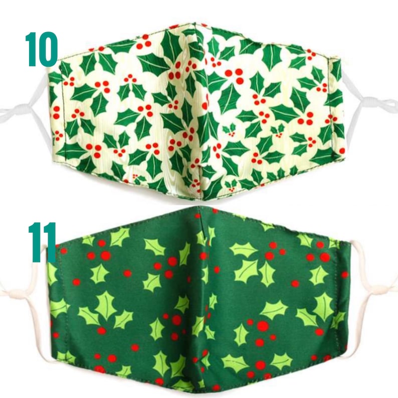 Happy Holiday Adjustable Ear String Unisex Face Mask. Unique - Etsy