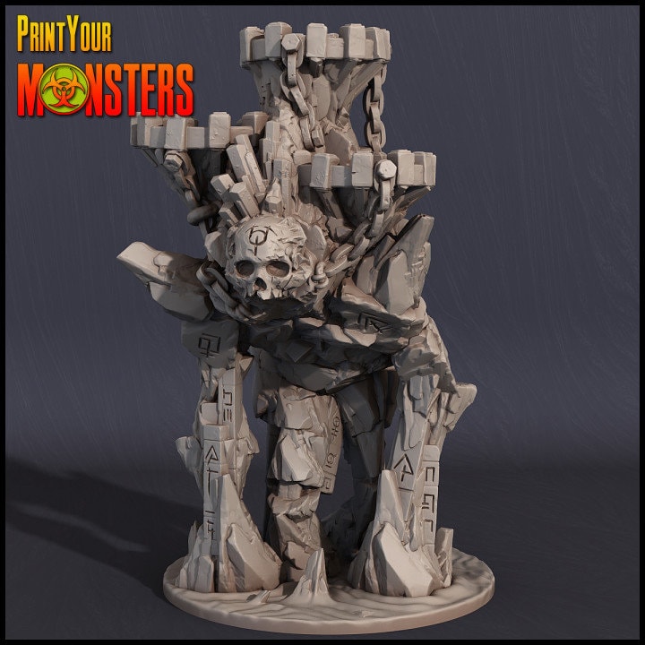 D&D Miniature Golem - Etsy Australia