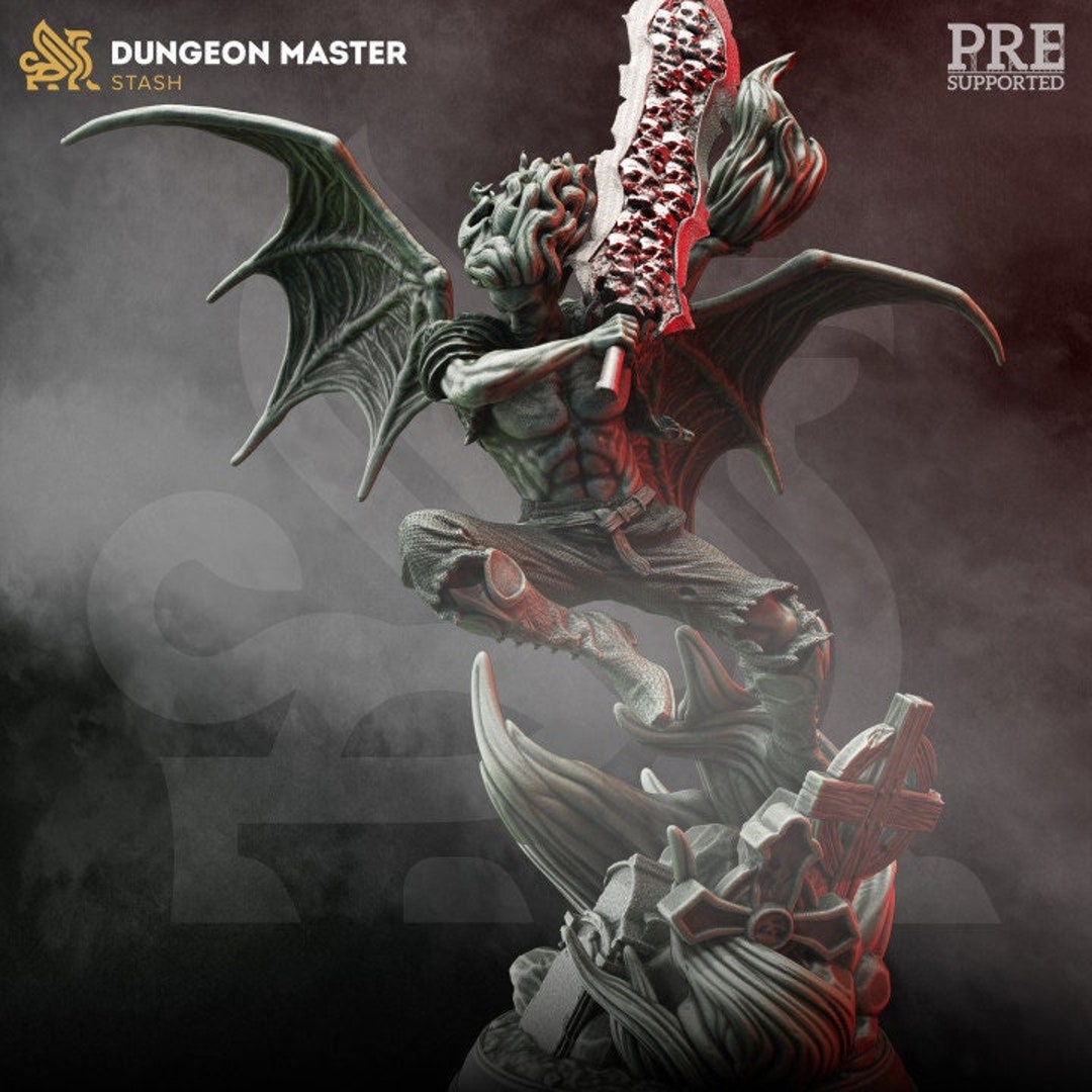 D&D Miniature Alpha Vampire - Etsy