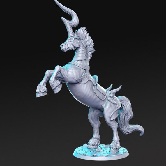 D&D Miniature Kirin horse - Etsy