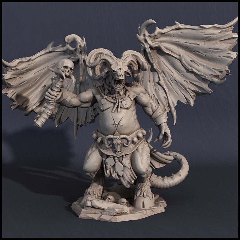 D&D Miniature Orcus - Etsy Canada