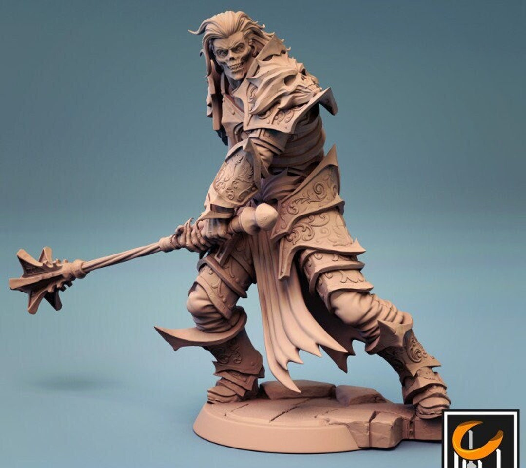 D&D Miniature - Necromancer 2 - Etsy