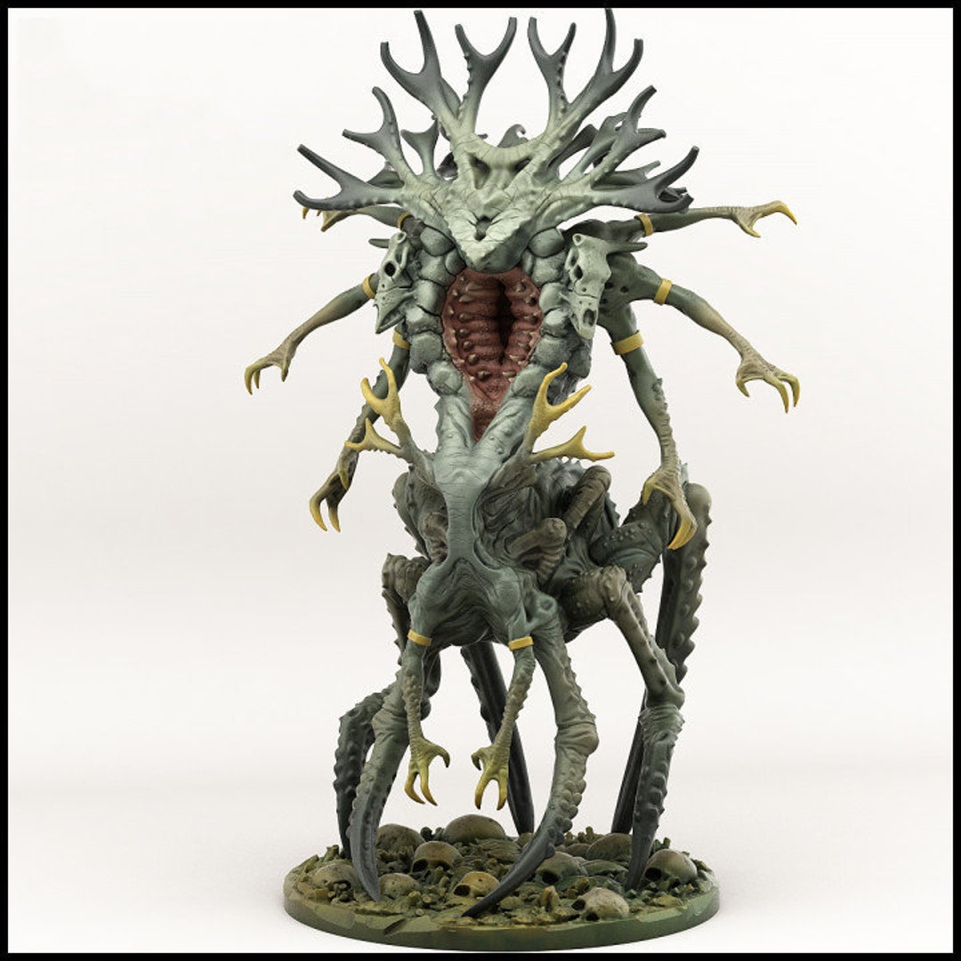 D&D Miniature - Giant Forest Monster - Etsy