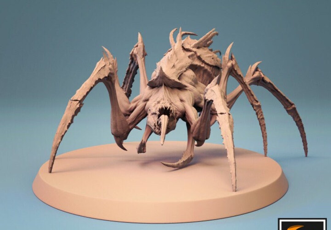 D&D Miniature - Spider - Etsy