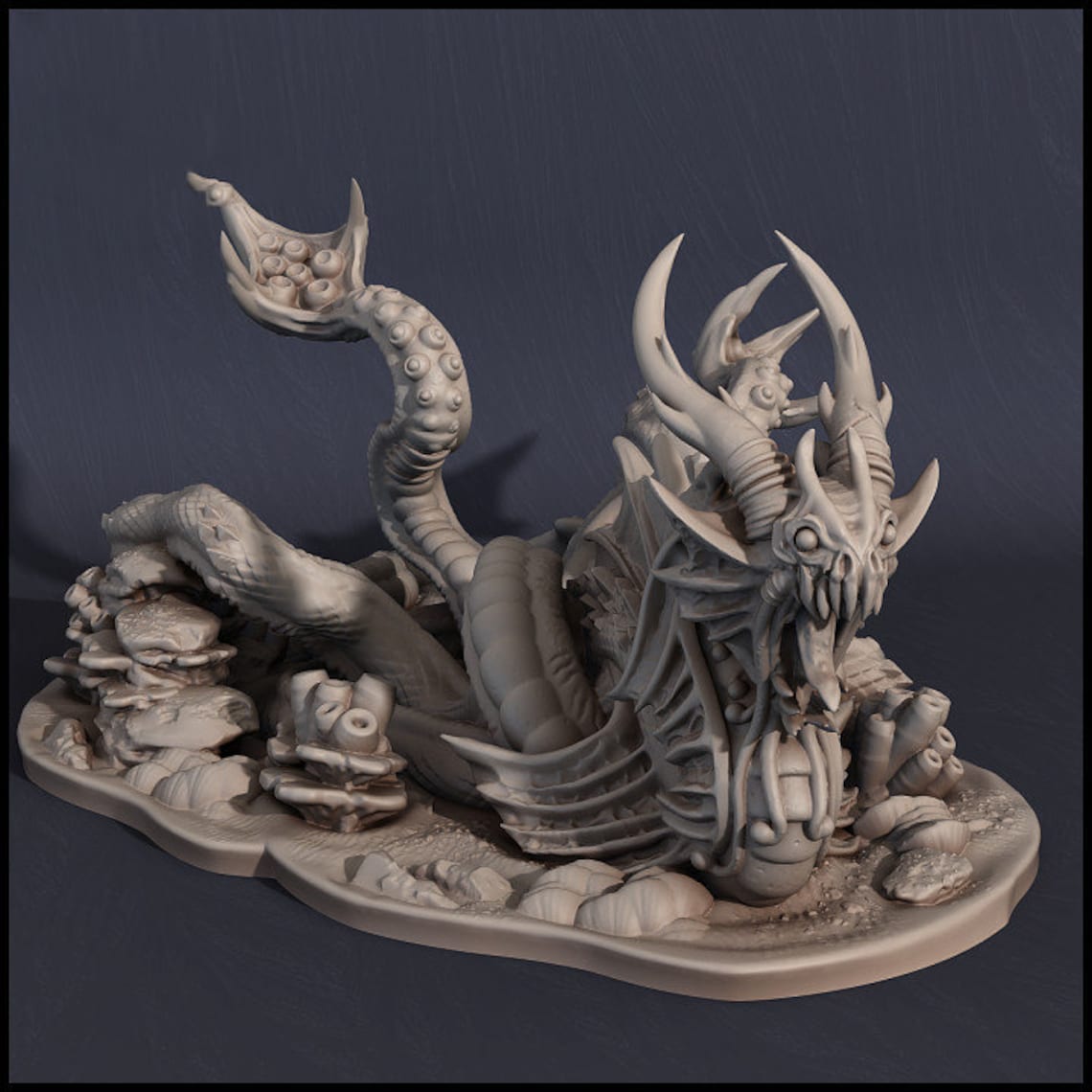 D&D Miniature Leviathan - Etsy