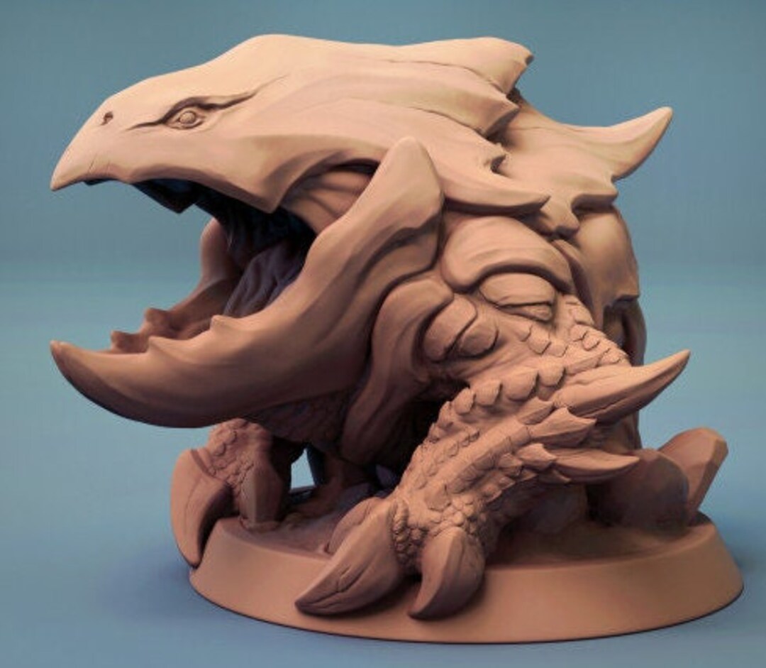 D&D Miniature - Bulette - Etsy