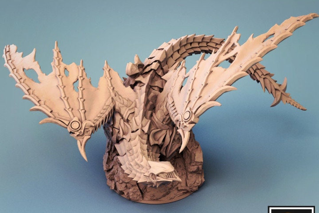 D&D Miniature Armored Dragon - Etsy